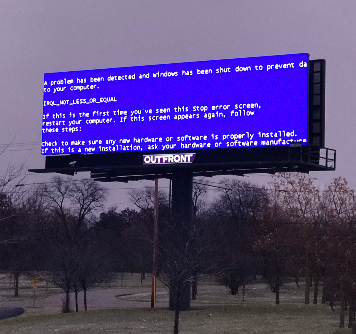 Billboards System Error | Attention Deficit Disorder Prosthetic Memory ...