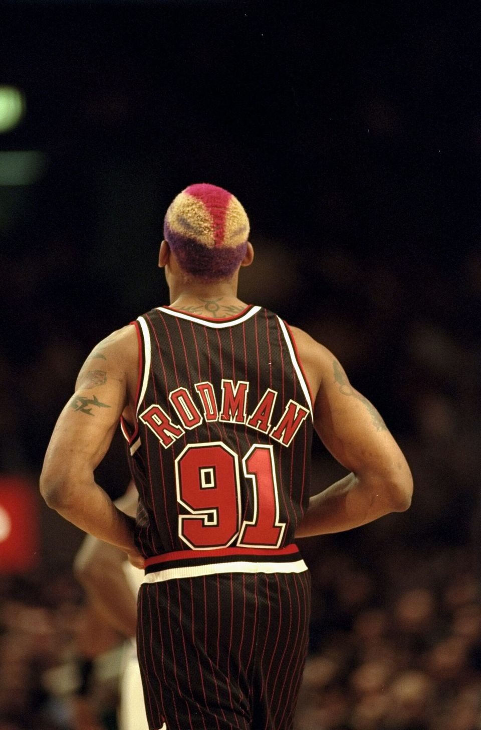 Dennis Rodman's Hairstyles | Attention Deficit Disorder Prosthetic ...