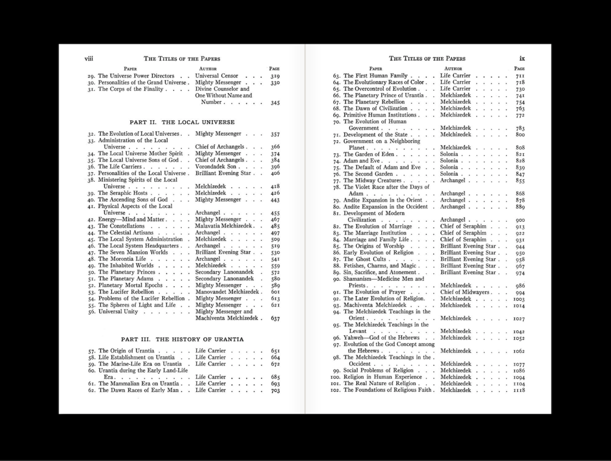 The Urantia Book | Attention Deficit Disorder Prosthetic Memory Program